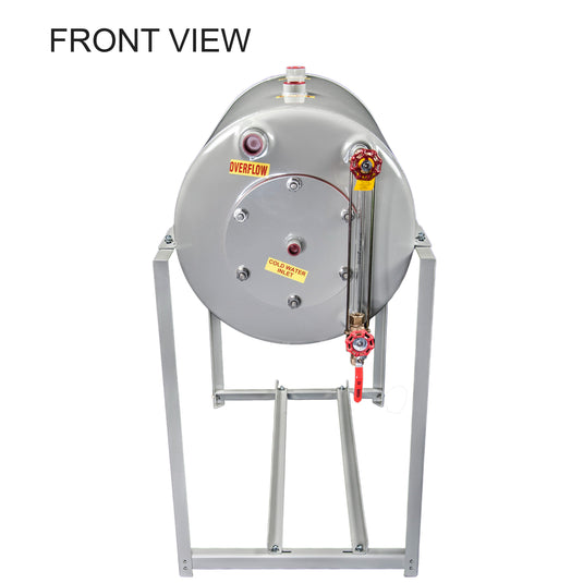Stainless Steel Horizontal Return Tank Complete R-Series – ReturnTank.com