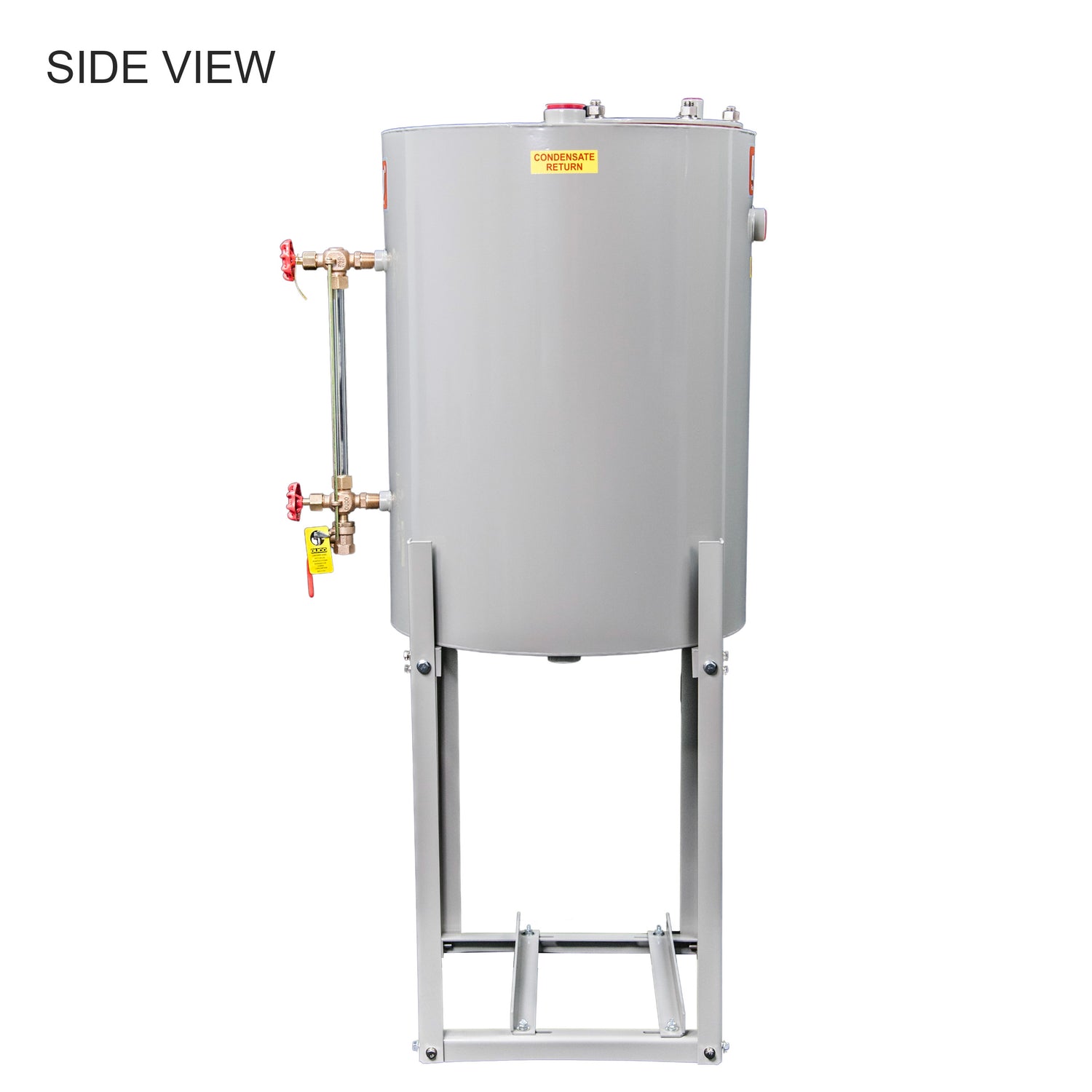 Stainless Steel Vertical Return Tank Complete F-Series – ReturnTank.com