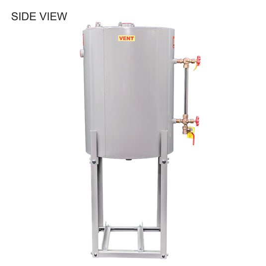 Stainless Steel Vertical Return Tank Complete F-Series – ReturnTank.com